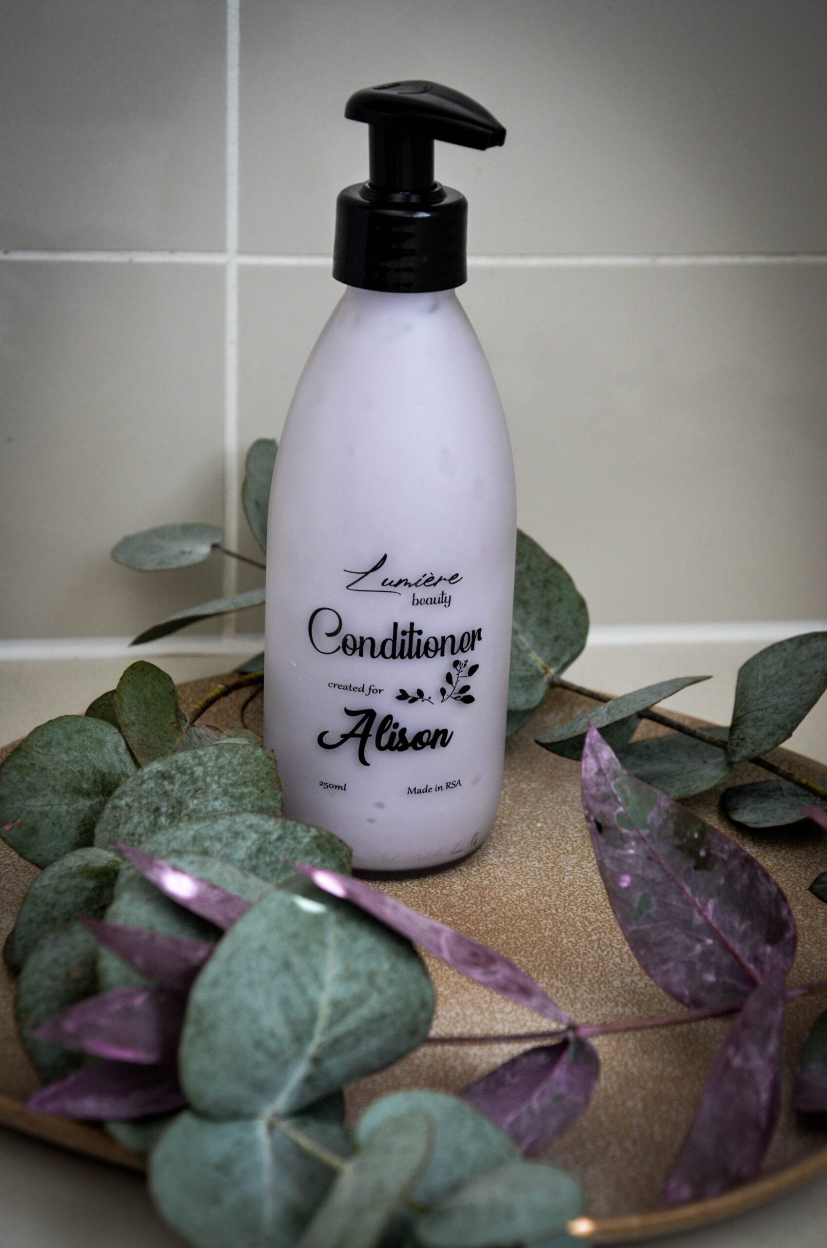 Conditioner Glass Bottle | Lumiere Beauty